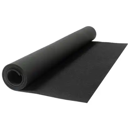 Covor Cauciuc, 80 x 120 x 0,2 cm, Negru | ISOTECKLINE